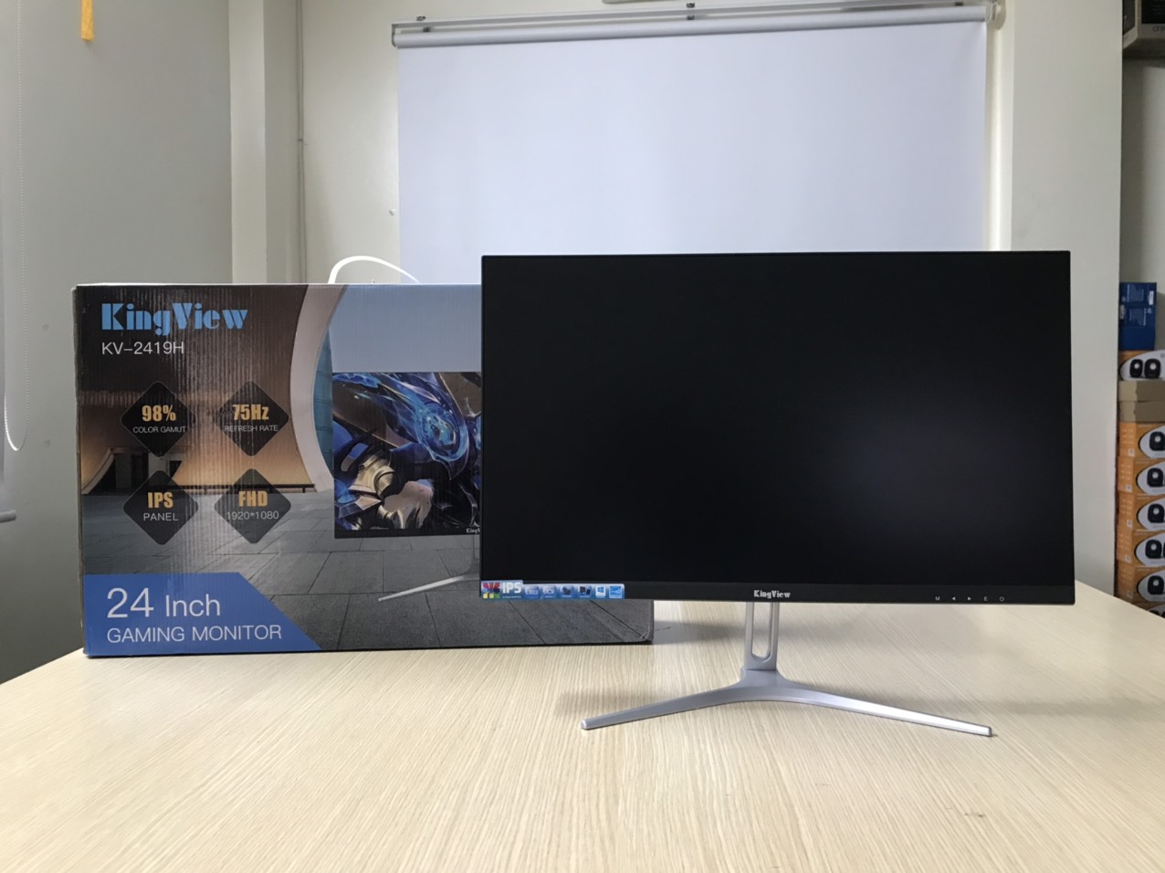 Kingview KV 2419H IPS 75Hz Full Viền Kingview KV 2419H IPS 75Hz Full Viền